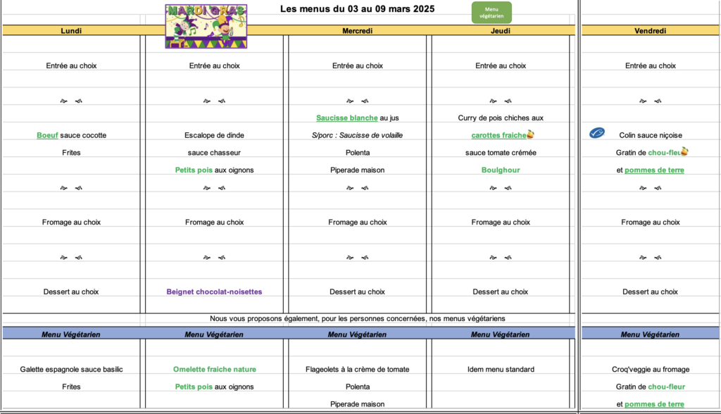Menus - Bienvenue sur le site de l’École européenne de Strasbourg